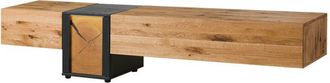 Massivmoebel24 Lowboard Wildeiche 250x52x52 natur ge&ouml;lt/lackiert kitzb&uuml;hel 113