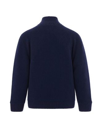 Carhartt Work in Progress Banley Sweater Jacket - Navy
