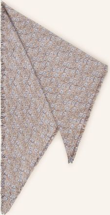 Hemisphere Hemisphere Dreieckstuch Aus Cashmere beige