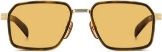 Eyewear by David Beckham unisex, Accessoires, Jaune, Taille: 57 MM Db7158/S Lunettes de soleil