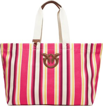 Pinko Handtasche PINKO Shopping Bag Extra PE 25 PLTT 104754 A2G5 Rosa