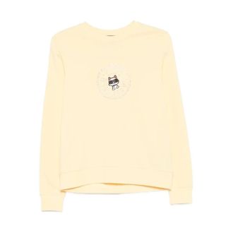 Karl Lagerfeld Damen, Sweatshirts & Hoodies, Gelb, MGr&ouml;&szlig;e