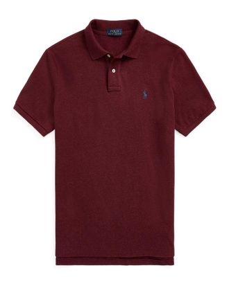 Ralph Lauren Poloshirt Custom Slim Fit in softer Piqué-Qualität in