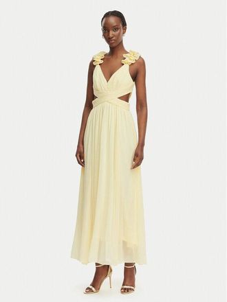 Morgan Abendkleid 251-RISSAL Gelb Regular Fit