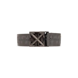 Off-white Logo G&uuml;rtel - - Accessories - Herren - Grau - ONE SIZE