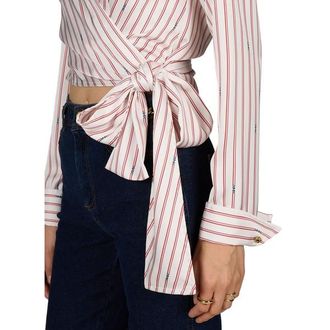 Guess Chemise coupe portefeuille ray&eacute;e