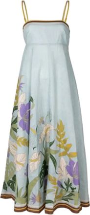 Alemais Femme, Robes, Bleu, Taille: 38 FR Maxi Robes