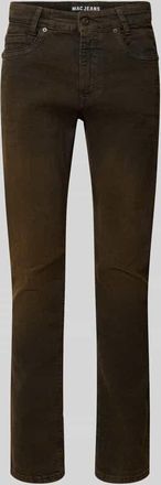 M.A.C Tapered Fit Jeans mit Used Look Modell ARNE PIPE
