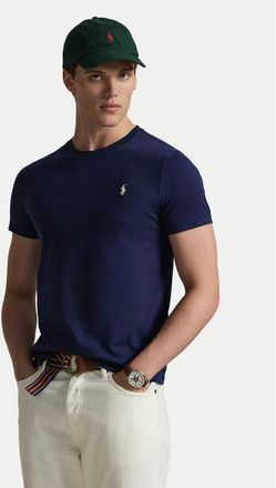 Polo Ralph Lauren T-Shirt 710671438525 Dunkelblau Slim Fit