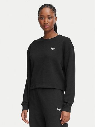 HUGO BOSS Sweatshirt Damaswee_B 50571605 Schwarz Loose Fit