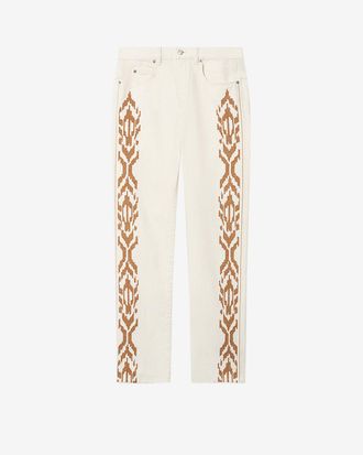 Isabel Marant Pantalon Lewys - Homme - &Eacute;cru - Taille27 - Isabel Marant
