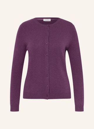 Darling Harbour Darling Harbour Strickjacke Aus Cashmere lila