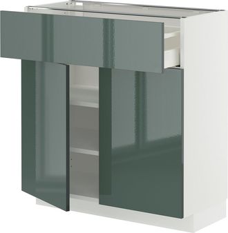 IKEA METOD / MAXIMERA Unterschr m Schub/2 Türen