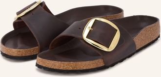 Birkenstock Pantoletten Madrid Big Buckle braun