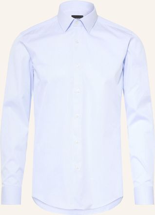 HUGO BOSS Hemd Hank Slim Fit blau