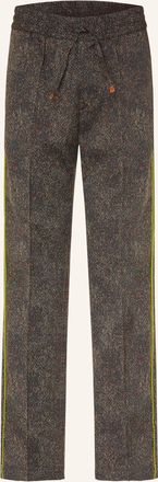 Dr&ocirc;le de Monsieur Dr&ocirc;le De Monsieur Hose Im Jogging-Stil Realxed Fit Mit Galonstreifen braun