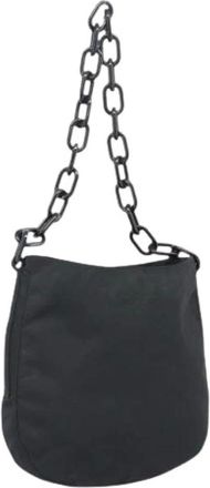 Prada Pre-owned Vintage Nylon Shoulder Bag - Femme - Pre-owned - Noir - Taille: ONE Size