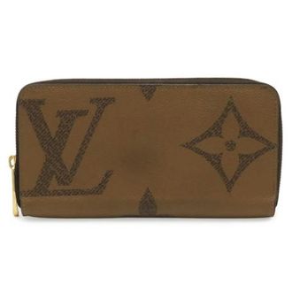 Louis Vuitton Portefeuille long (bi-pli) Pre-owned - Femme - Pre-owned - Brun - Taille: ONE Size