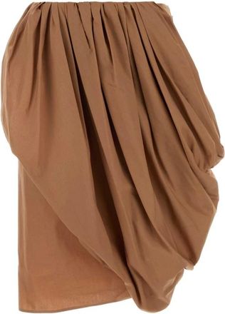 Chlo&eacute; Femme, Jupes, Rose, Taille: 38 FR Jupe pliss&eacute;e drap&eacute;e
