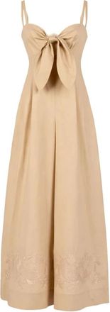 Twinset Femme, Combinaisons et Ensembles, Beige, Taille: 38 FR Combinaison Longue