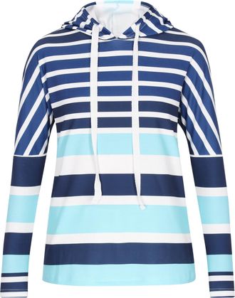 Usha Kapuzenpullover Frauen Mehrfarbig Blau