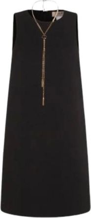 Twinset Femme, Robes, Noir, Taille: 36 FR Robe trap&egrave;ze
