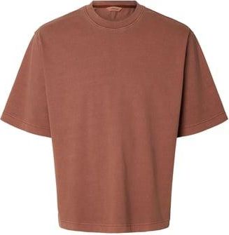 Selected Tee-shirt oversize col rond en coton