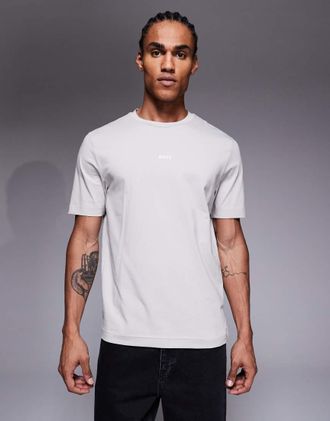 Boss Orange by Hugo Boss Tchup - T-shirt - Gris moyen