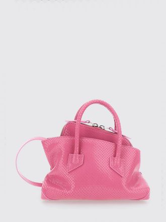 The Attico Mini sac &agrave; main La Passeggiata en cuir de veau &agrave; imprim&eacute; python