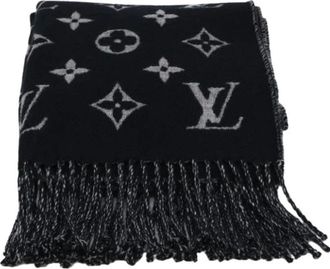 Louis Vuitton Pre-owned Stole - Femme - Pre-owned - Noir - Taille: ONE Size