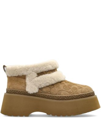 Coach bottines Christina à plateforme 65 mm - Tons neutres