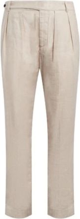 Dondup Homme, Pantalons, Beige, Taille: W34 Chinos Matt Coupe Droite