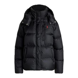 Polo Ralph Lauren Wasserabweisende gesteppte Daunenjacke - - Jackets - Damen - Schwarzk - S