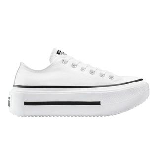 Converse Wei&szlig;e Plateau-Sneakers im Chuck Taylor-Stil - - Shoes - Damen - Wei&szlig; - 44 EU