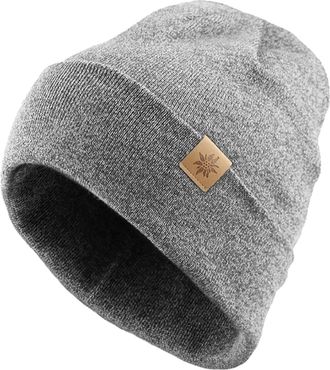 Bavarian Caps Klassik Haum M&uuml;tze, hellgrau, ONE Size