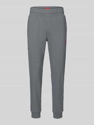 HUGO BOSS Regular Fit Sweathose aus Baumwoll-Mix Modell Laze Pants CW