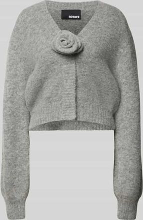 Rotate Strickjacke mit Zierbesatz