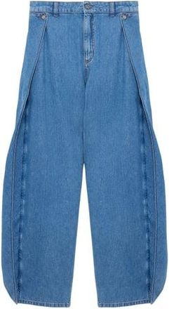 Loewe Jean en denim de coton d&eacute;lav&eacute;