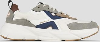 Alexander Smith Horizon Man in white and grey with suede and rip-stop details