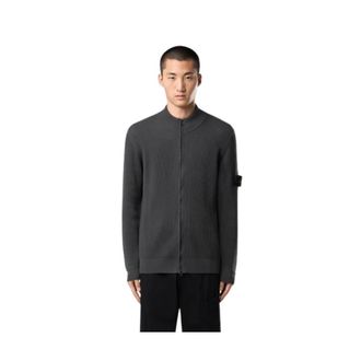 Stone Island Cardigans - - Knitwear - Herren - Grau - XL