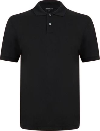 James Perse Homme, Tops, Noir, Taille: S Polo Luxe Lotus Jersey