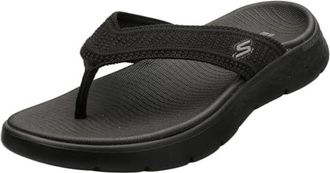 Skechers GO Walk Flex Sandal Chaussures pour Femme, Noir et Noir, 37 EU