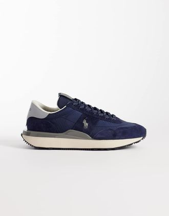 Polo Ralph Lauren Train 89 - Baskets en daim - Bleu marine