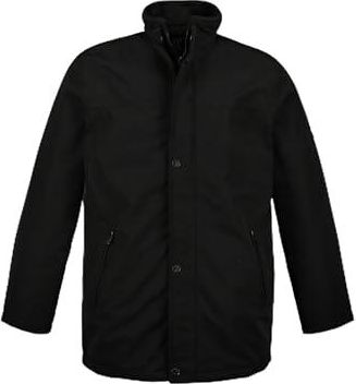 JP1880 Hommes Grandes Tailles L-8XL Veste imperméable, Coupe-Vent et Respirante, Collection Business Noir L 795129130-L