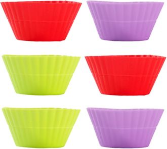 Generic Kuchenform - Faltbare Vielseitige Hitzebest&auml;ndige Backform,Cupcake Backform F&uuml;r Kuchen Und | F&uuml;r K&uuml;che B&auml;ckerei Restaurant Und Heimgebrauch Anf&auml;nger U