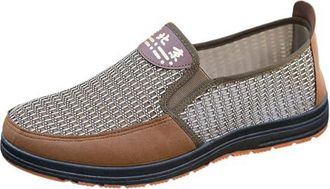 Generico Chaussures Hommes Chaussures de Marche en Mesh Respirant Printemps &Eacute;t&eacute; Casual Asakuchi, Caf&eacute;, 41 EU