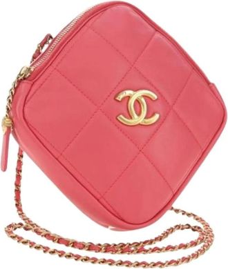 Chanel Sac bandouli&egrave;re Pre-owned - Femme - Pre-owned - Rose - Taille: ONE Size