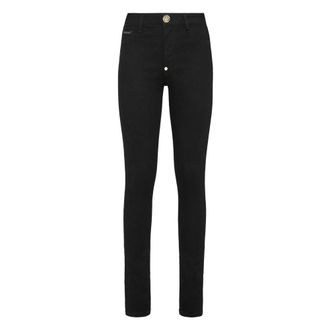 Philipp Plein Denim Jeggings - - Jeans - Damen - Schwarzk - W27