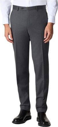 Brooks Brothers Homme, Pantalons, Gris, Taille: W40 Pantalon en laine vierge