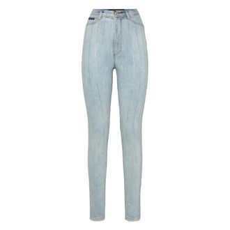 Philipp Plein Damen, Jeans, Blau, W27Gr&ouml;&szlig;e